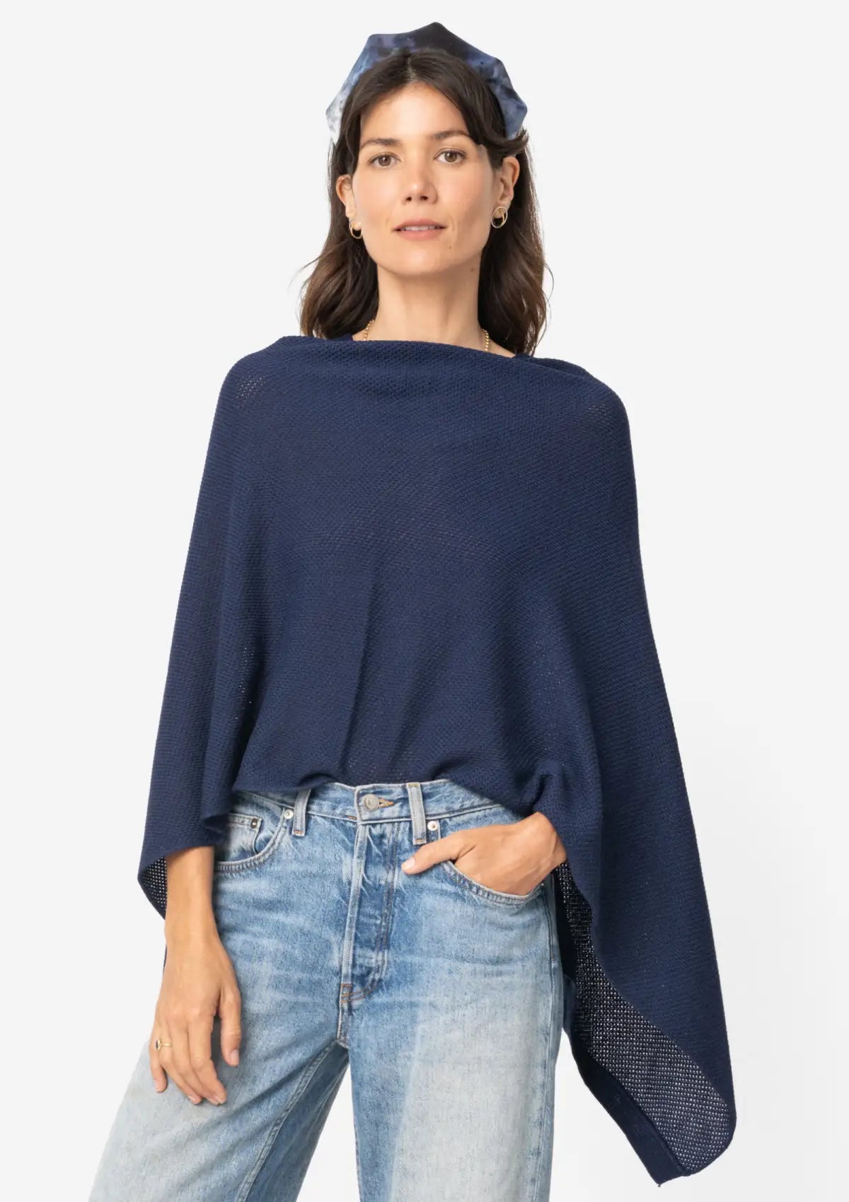 The Navy Cocoon™ Breathable Nursing Cover