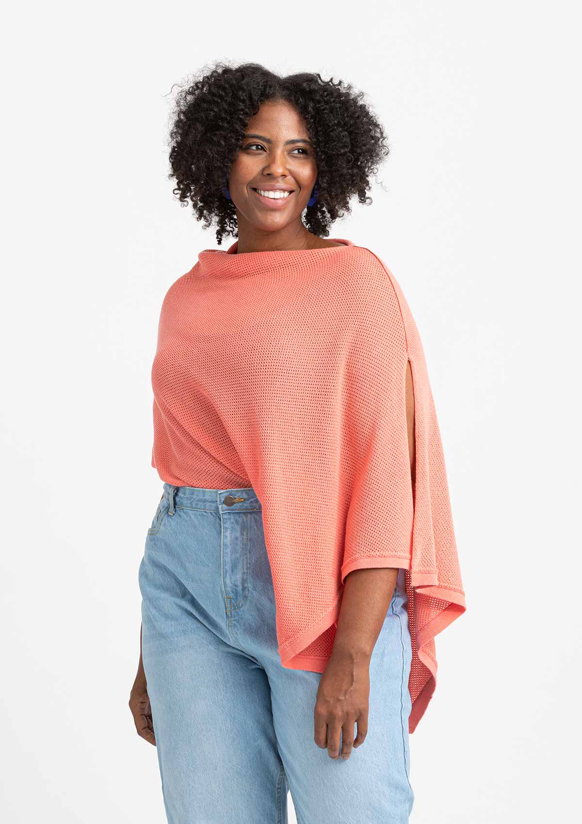 The Coral Cocoon™ Breathable Nursing Cover